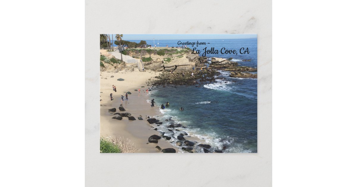 La Jolla Cove, California Postcard | Zazzle