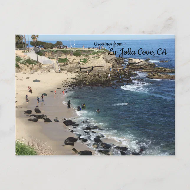 La Jolla Cove, California Postcard | Zazzle