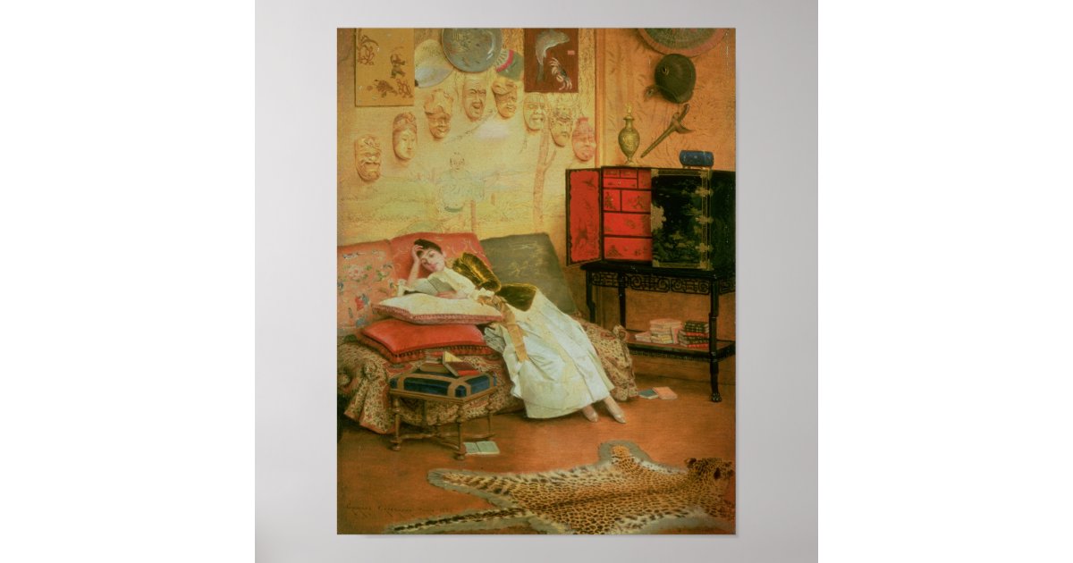 La Liseuse Poster | Zazzle