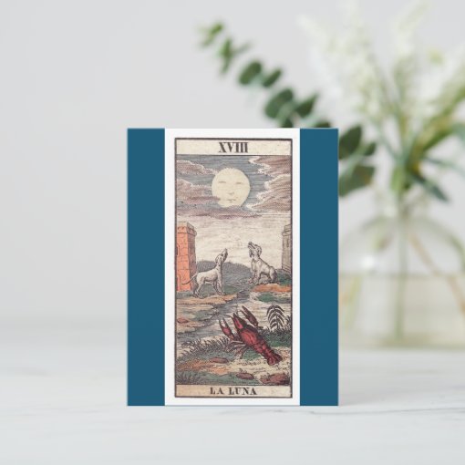 La luna tarot card | Zazzle