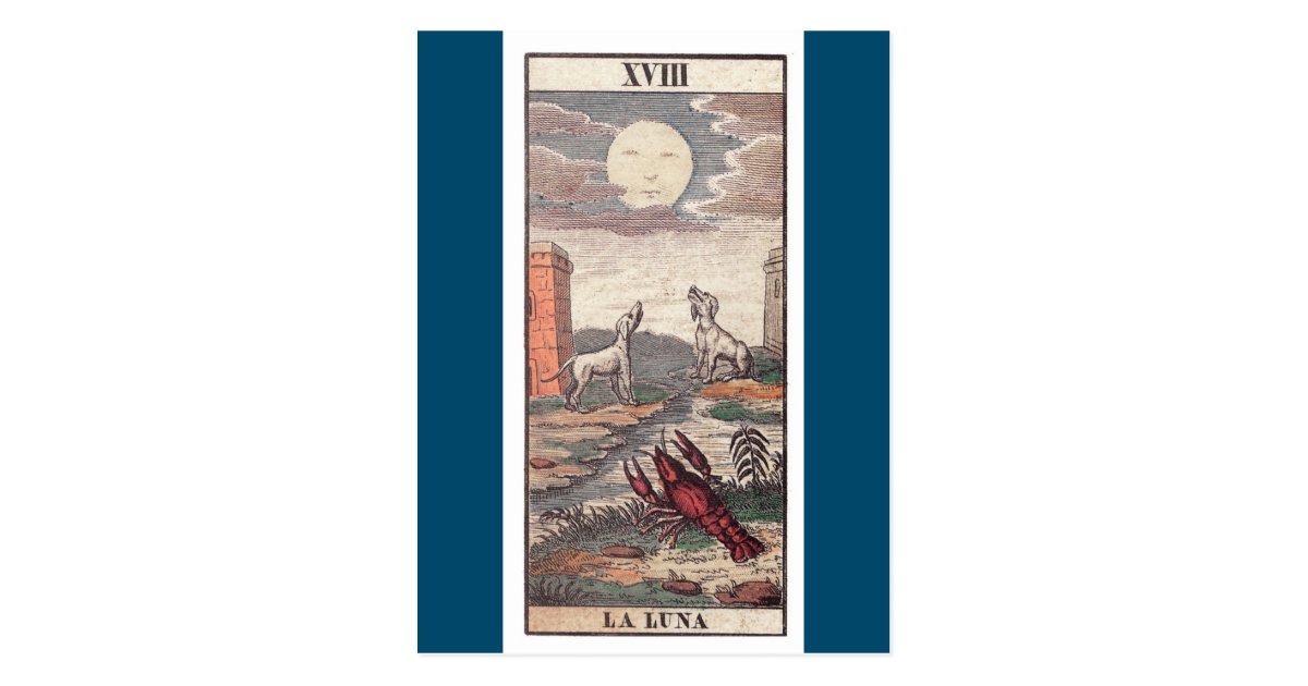 La luna tarot card | Zazzle.com