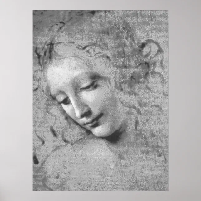 La Scapigliata by Leonardo da Vinci Poster | Zazzle