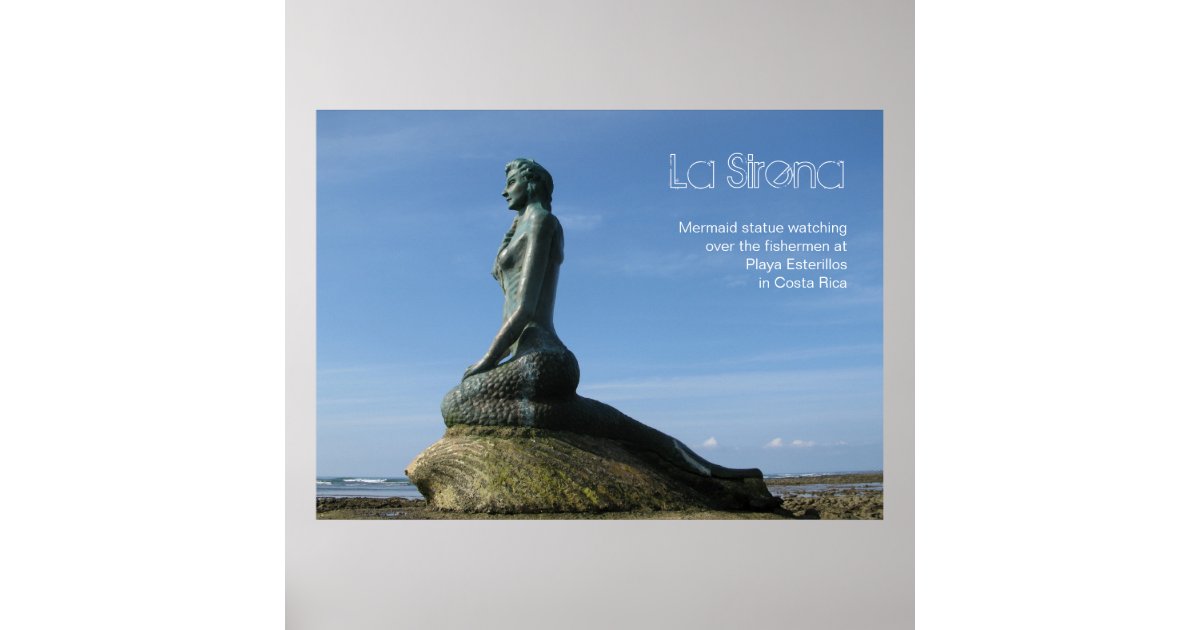 La Sirena Poster | Zazzle