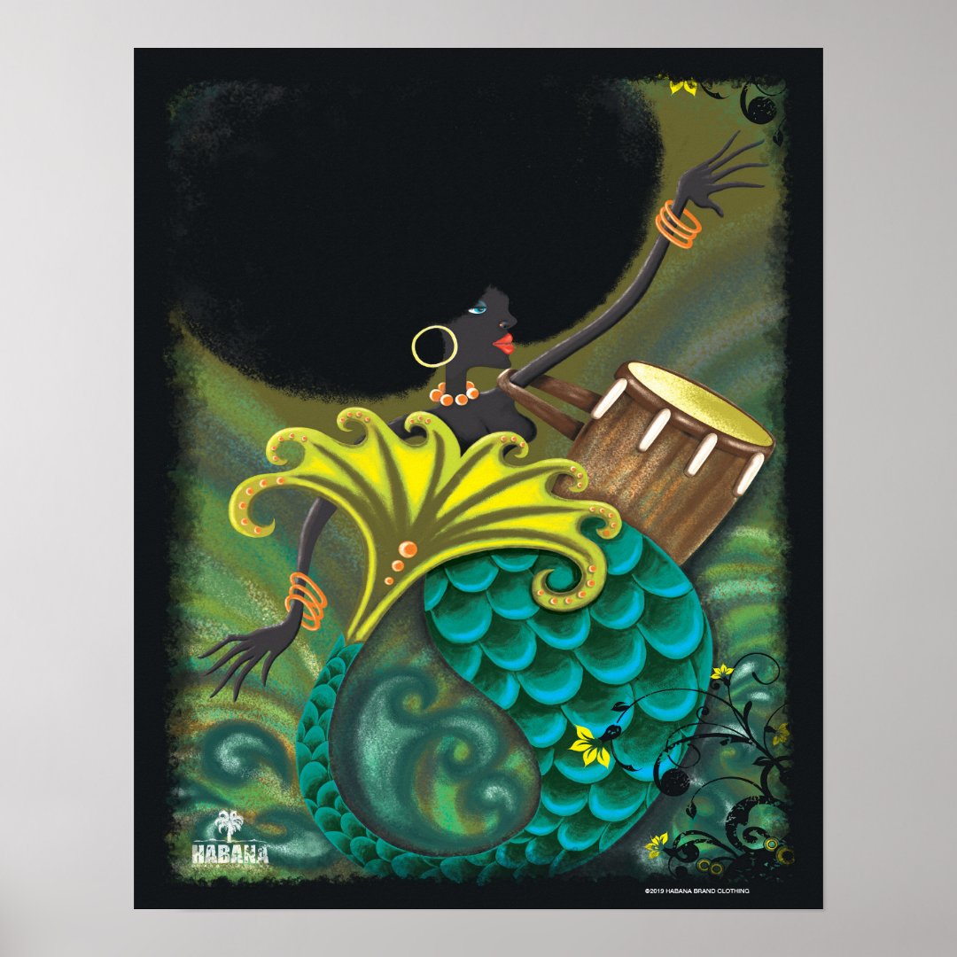 La Sirena Poster 16"x20" | Zazzle