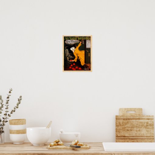 La Victoria Arduino Caffe Expresso Italy - Advert Poster | Zazzle
