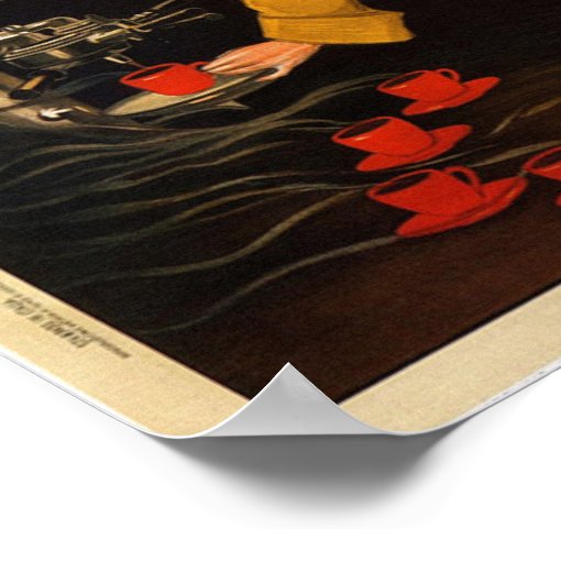 La Victoria Arduino Caffe Expresso Italy - Advert Poster | Zazzle