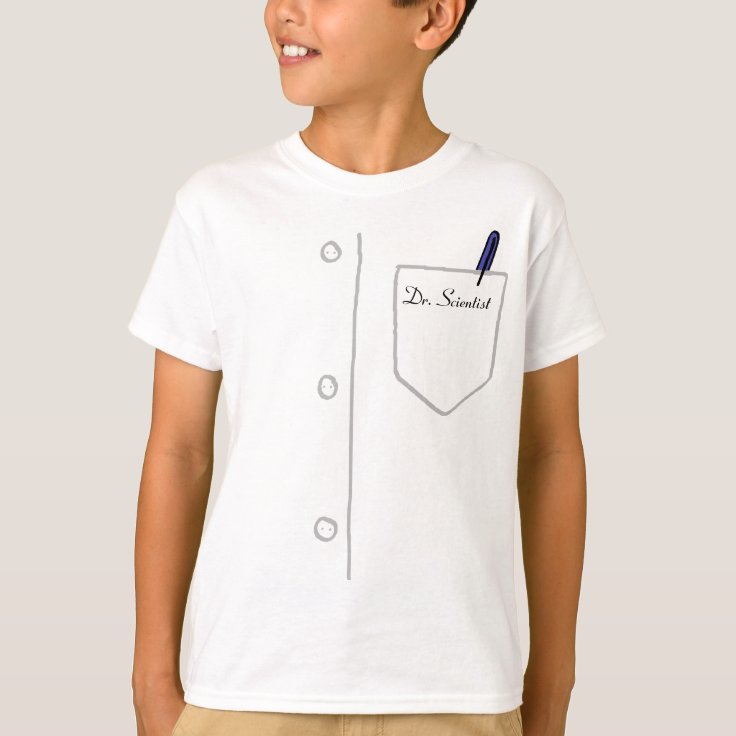 Lab Coat Youth T-shirt - Customizable! | Zazzle