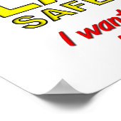 Lab Safety Funny Poster | Zazzle