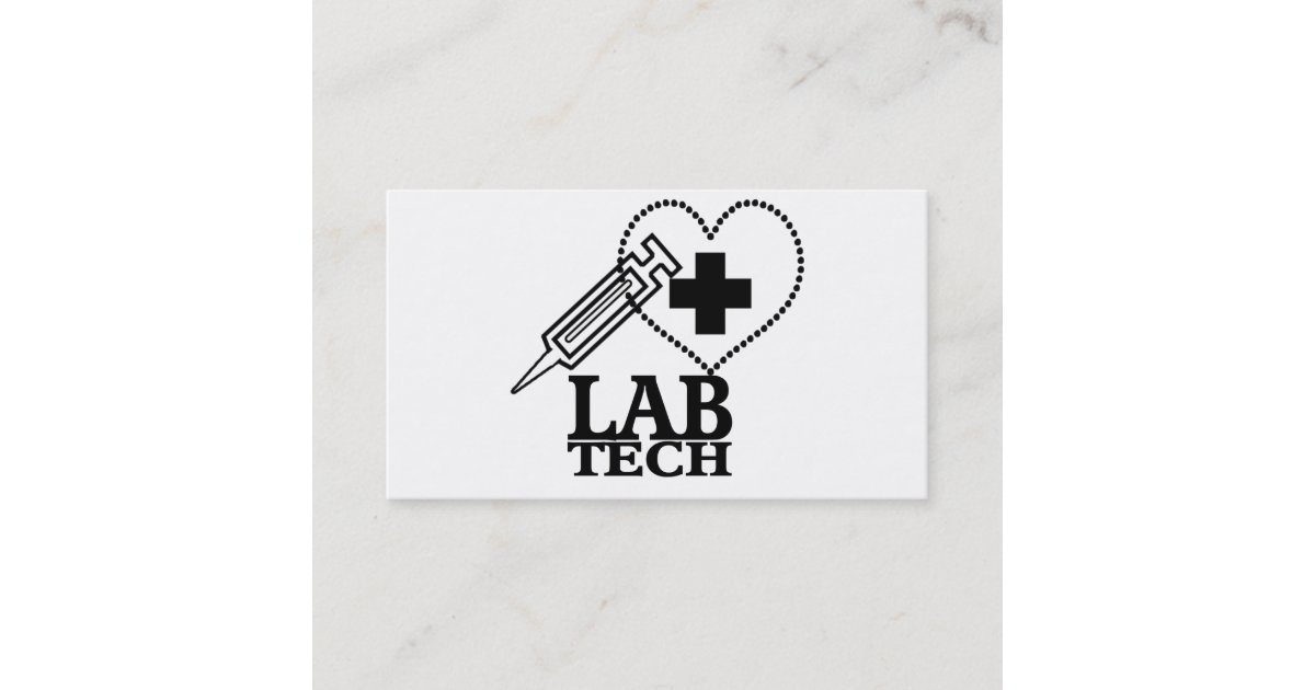 Lab Tech Business Card | Zazzle