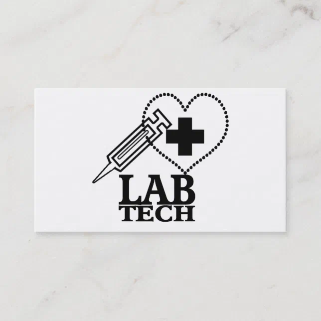 Lab Tech Business Card | Zazzle