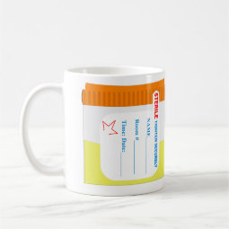 Lab Tech Urine Specimen Cup Mug | Zazzle