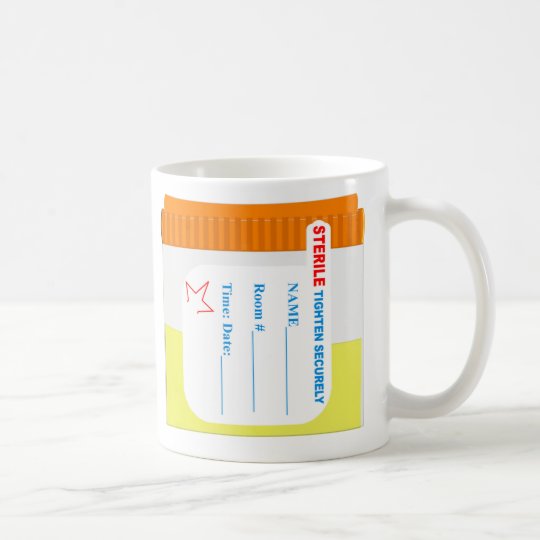 Lab Tech Urine Specimen Cup Mug | Zazzle.com