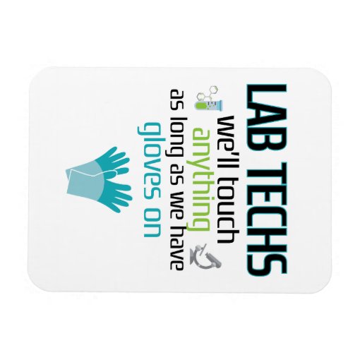 Lab Technician Funny Laboratory Week Men Women Magnet | Zazzle