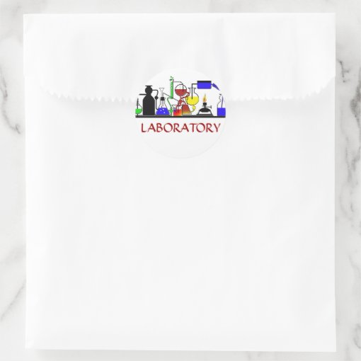LAB WARE - LABORATORY GLASSWARE SETUP CLASSIC ROUND STICKER | Zazzle LAB WARE - LABORATORY GLASSWARE SETUP CLASSIC ROUND STICKER | Zazzle