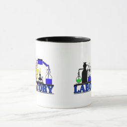 LAB WARE - LABORATORY GLASSWARE SETUP MUG | Zazzle