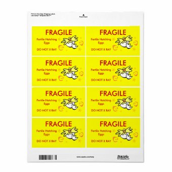 Label - hatching eggs | Zazzle