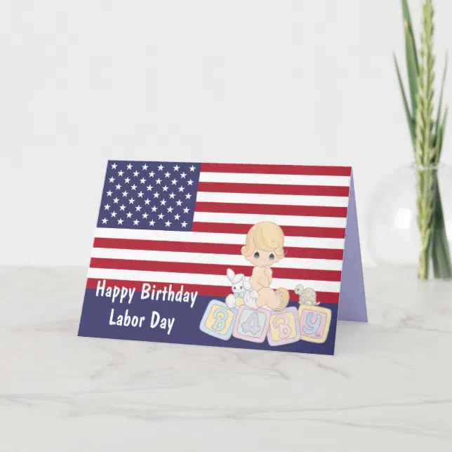 Labor Day Birthday Card | Zazzle
