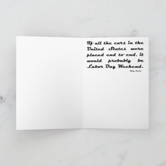 Labor Day Card | Zazzle