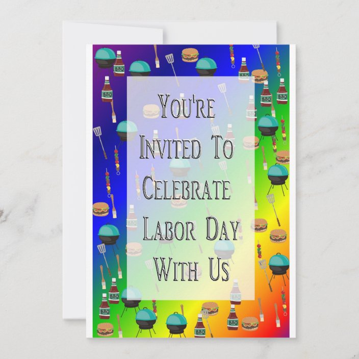 Labor Day Invitation | Zazzle.com