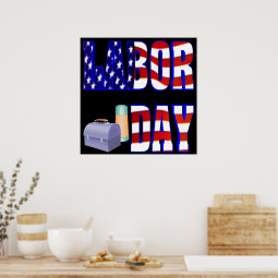 Labor Day Poster | Zazzle