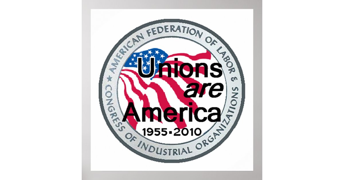 Labor Day Unions POSTER Print | Zazzle