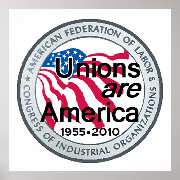 Labor Day Unions POSTER Print | Zazzle