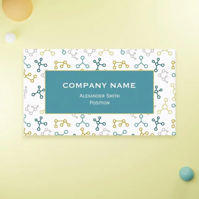Laboratory Science Company Staff Business Card | Zazzle
