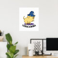 Labra-cadabra Funny Labrador Dog Pun Poster | Zazzle