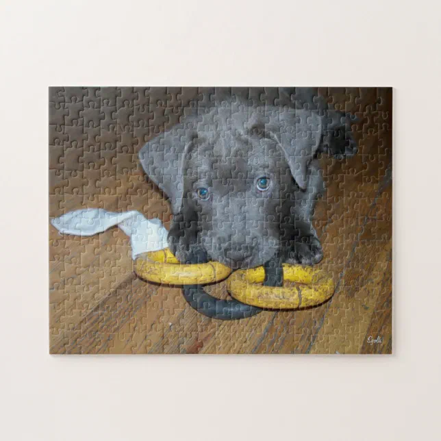 Labrabull Puppy Jigsaw Puzzle | Zazzle