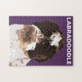 LABRADOODLE JIGSAW PUZZLE | Zazzle