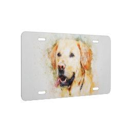 Labrador License Plate | Zazzle