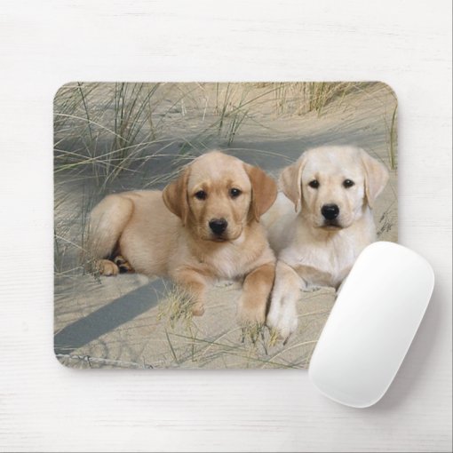 Labrador Retriever Mousepad Puppies | Zazzle