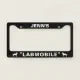 Labrador Retriever Silhouettes Labmobile Custom License Plate Frame ...
