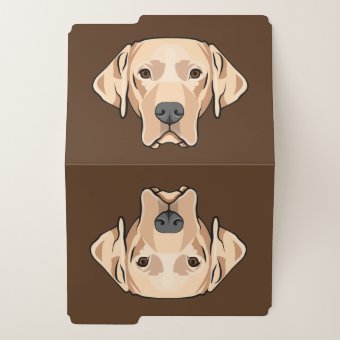 Labrador Retrievers Dogs Design File Folders Set | Zazzle