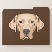 Labrador Retrievers Dogs Design File Folders Set | Zazzle
