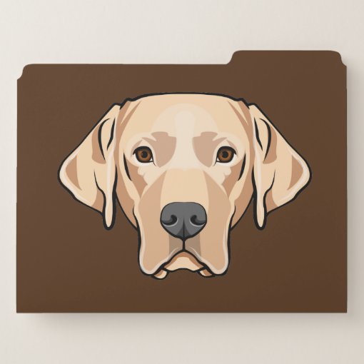 Labrador Retrievers Dogs Design File Folders Set | Zazzle