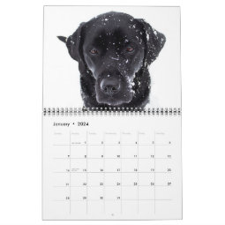 Labradorable Labs - Black Labrador Retriever Calendar | Zazzle