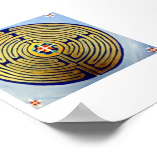 Labyrinth Prayer Poster | Zazzle