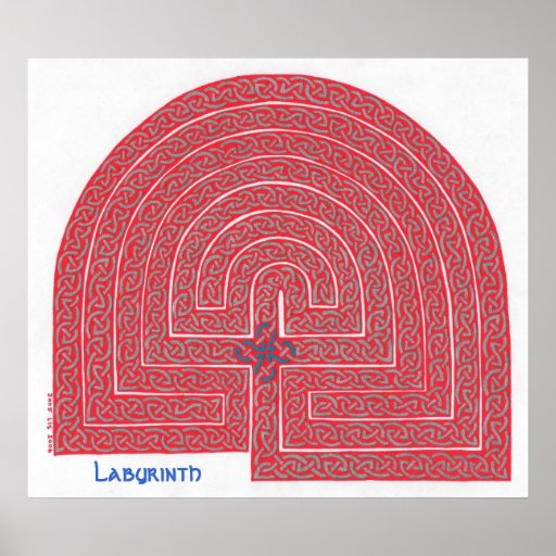 Labyrinth print | Zazzle