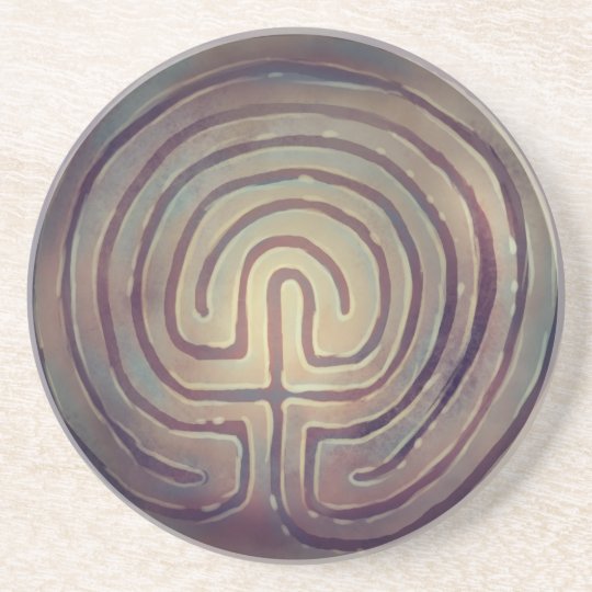 Labyrinth Symbol Coaster | Zazzle.com