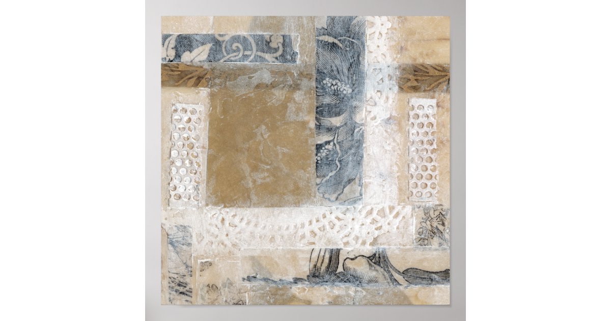 Lace Collage II Poster | Zazzle
