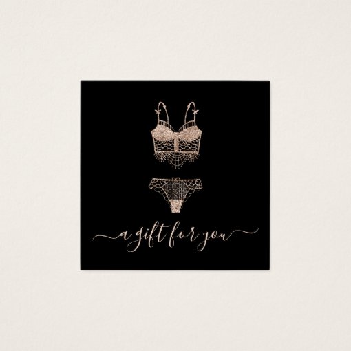 Lace Lingerie Boutique Gift Card | Zazzle