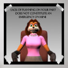 Bonehead Award Certificate Poster | Zazzle.com