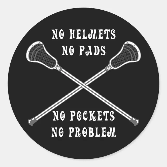 Lacrosse Girls No Sticker | Zazzle