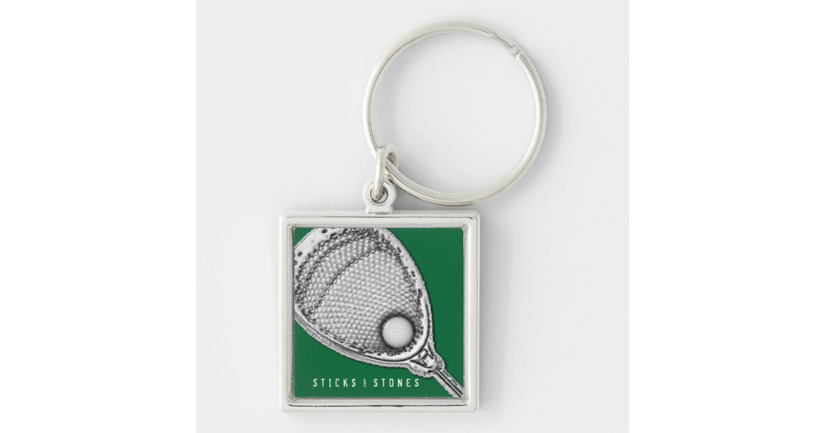 Lacrosse Goalie Keychain | Zazzle.com