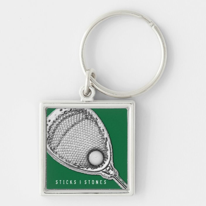 Lacrosse Goalie Keychain | Zazzle.com