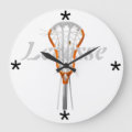 Lacrosse Image - Custom Wall Clock | Zazzle