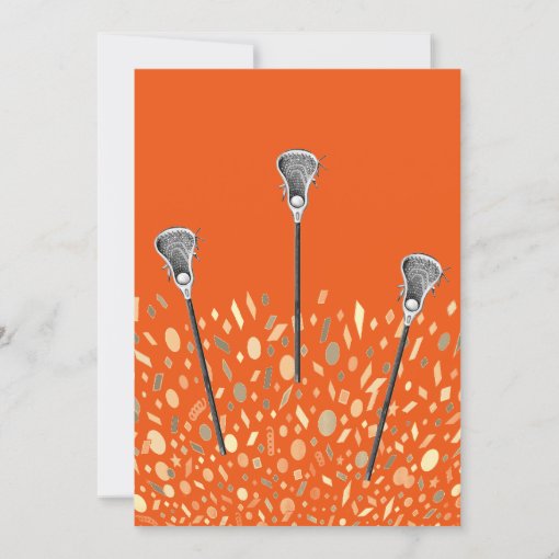 Lacrosse Party Invitations | Zazzle
