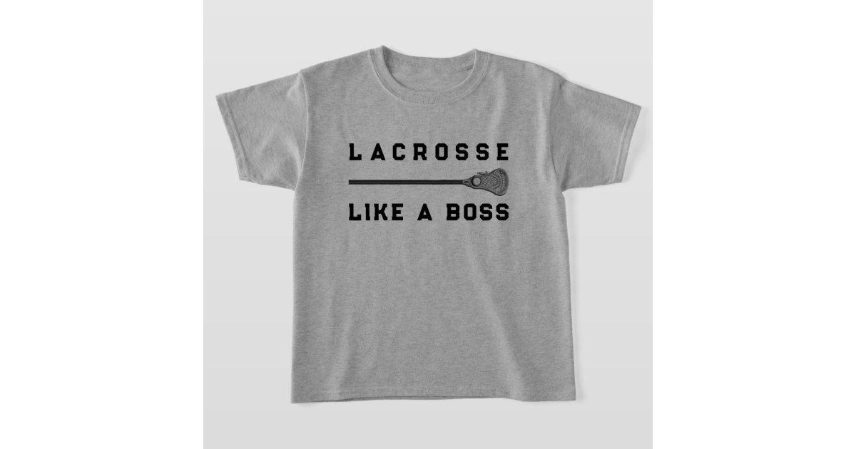 Lacrosse Slogan T-Shirt | Zazzle