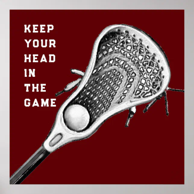 Lacrosse Sports Poster | Zazzle